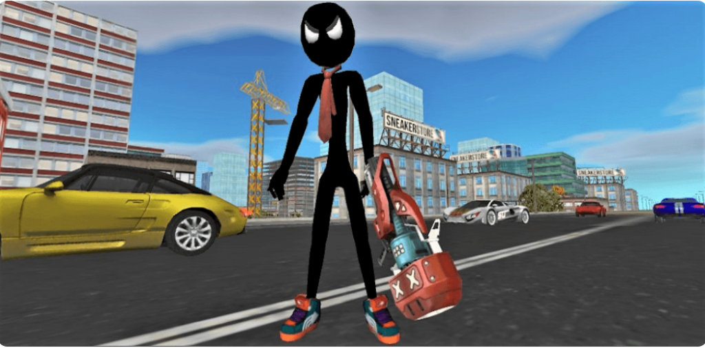 Скачать Stickman Rope Hero 2 3.2.9 — Взлом на андройд