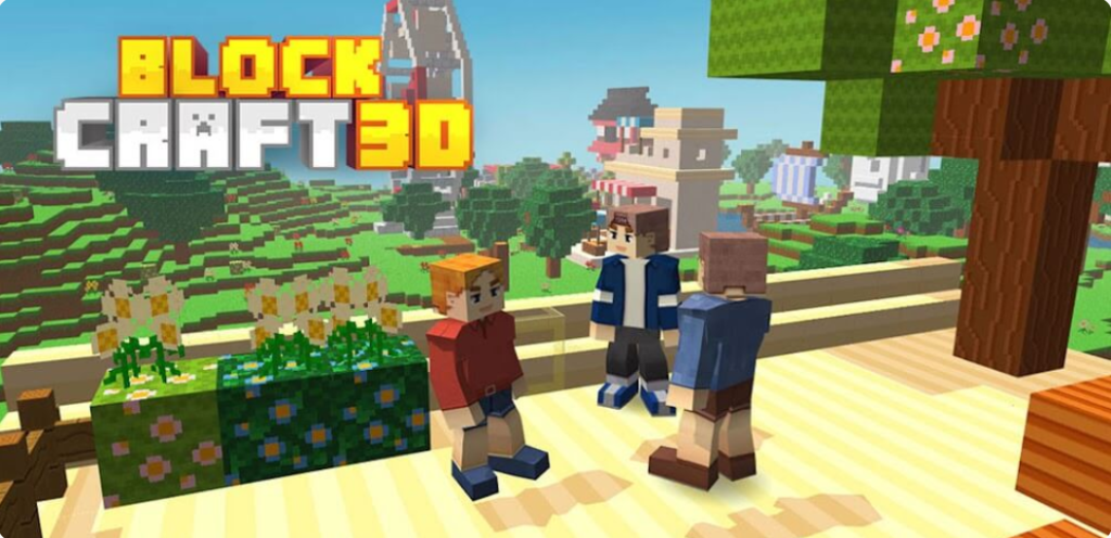Скачать MiniCraft: Blocky Craft 2022 4.0.12 - Мод всё открыто