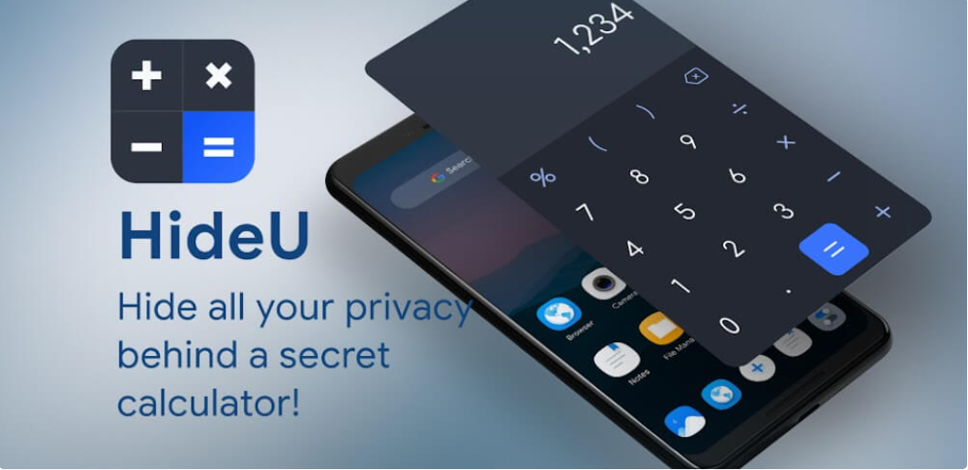 Скачать HideU: Calculator Lock 2.3.5 — Премиум разблокирован на андройд