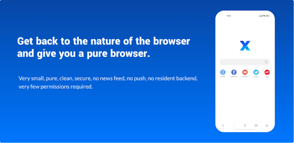 Скачать XBrowser 4.1.2 — Оптимизированная на андройд