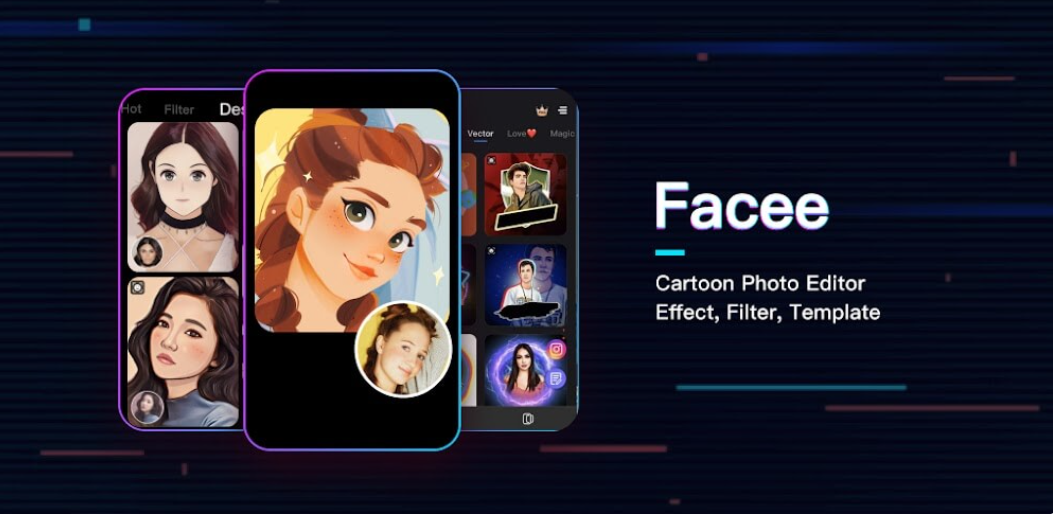 Скачать Facee 2.2.0 — VIP разблокирован на андройд